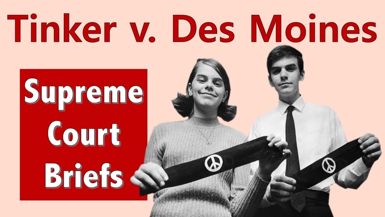Do students have free speech in school? | Tinker v. Des Moines ...