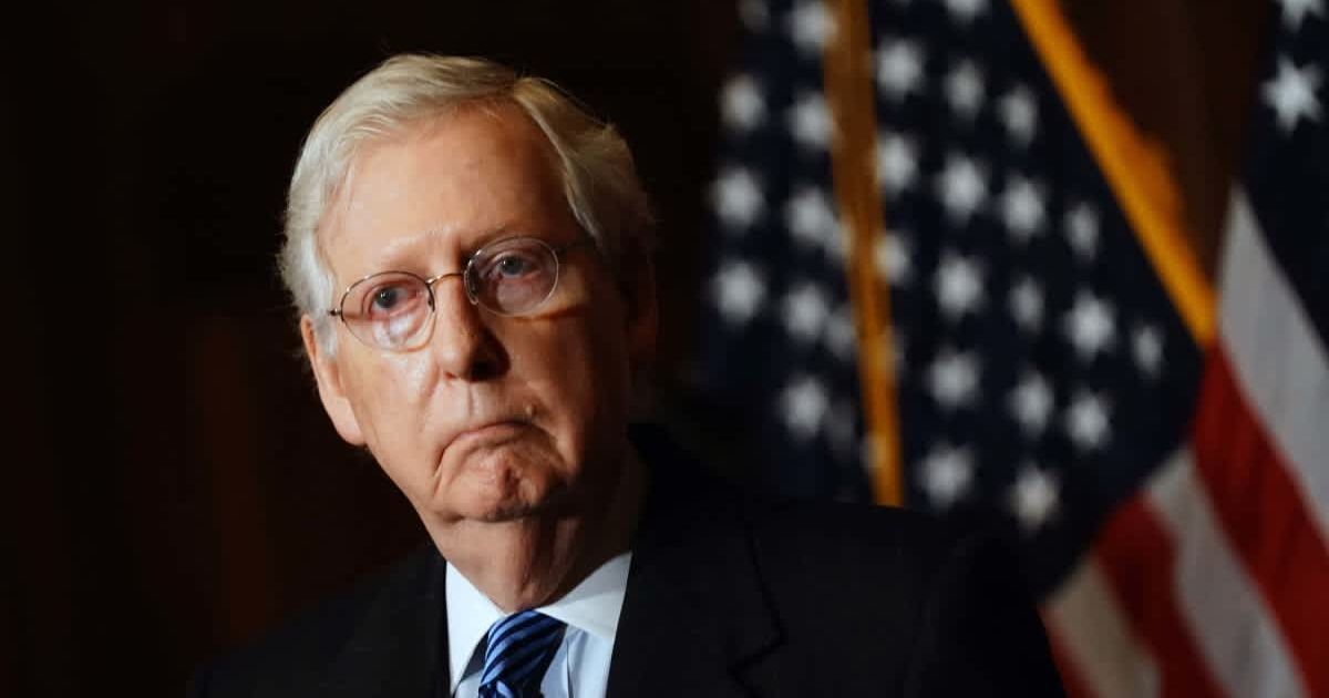 Missing Mitch Mcconnells Staff Accused Of Faking His Signature On
