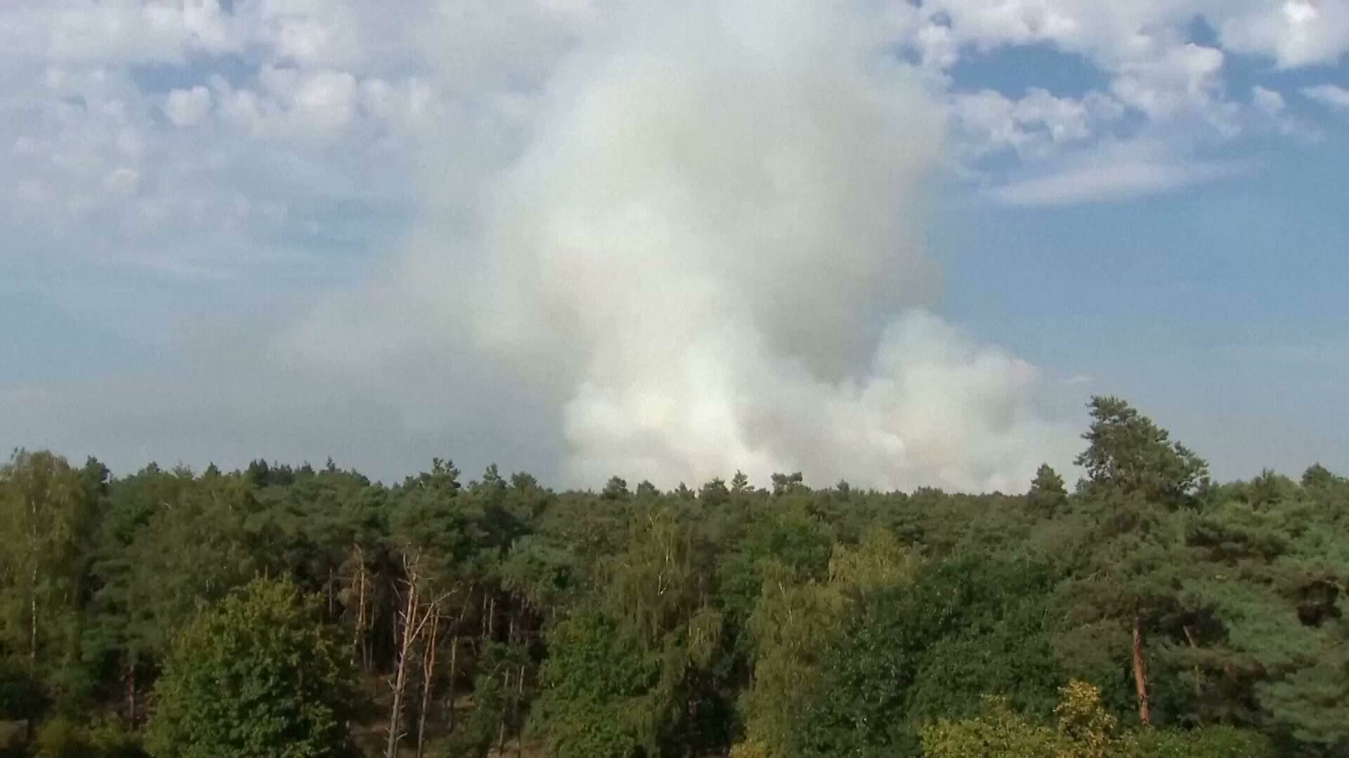 Forest fire spreads in southern Netherlands nature reserve, authorities say