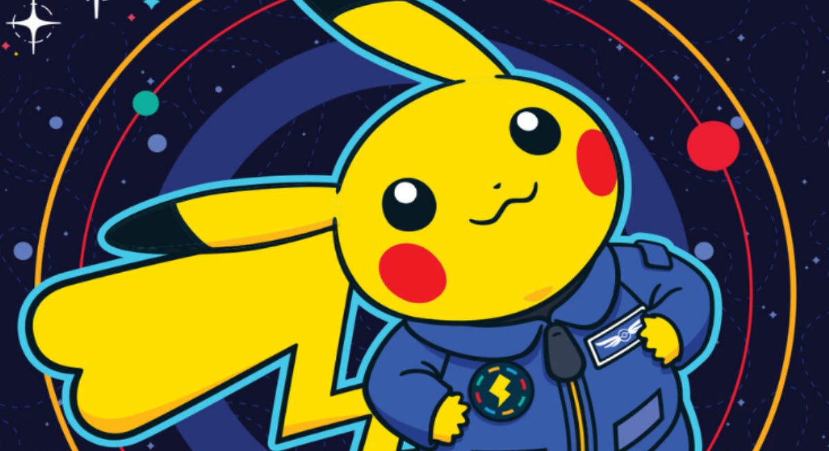 Pokémon partners with European Space Agency for World Space Week