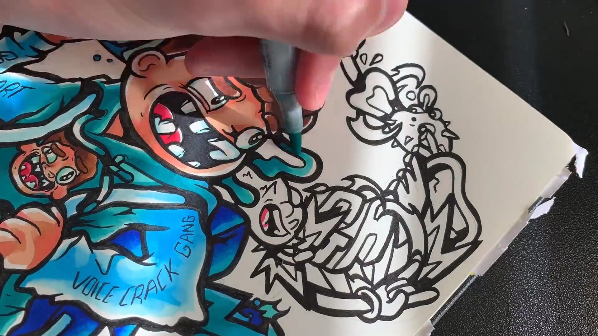 24 hours of intense drawing challenge