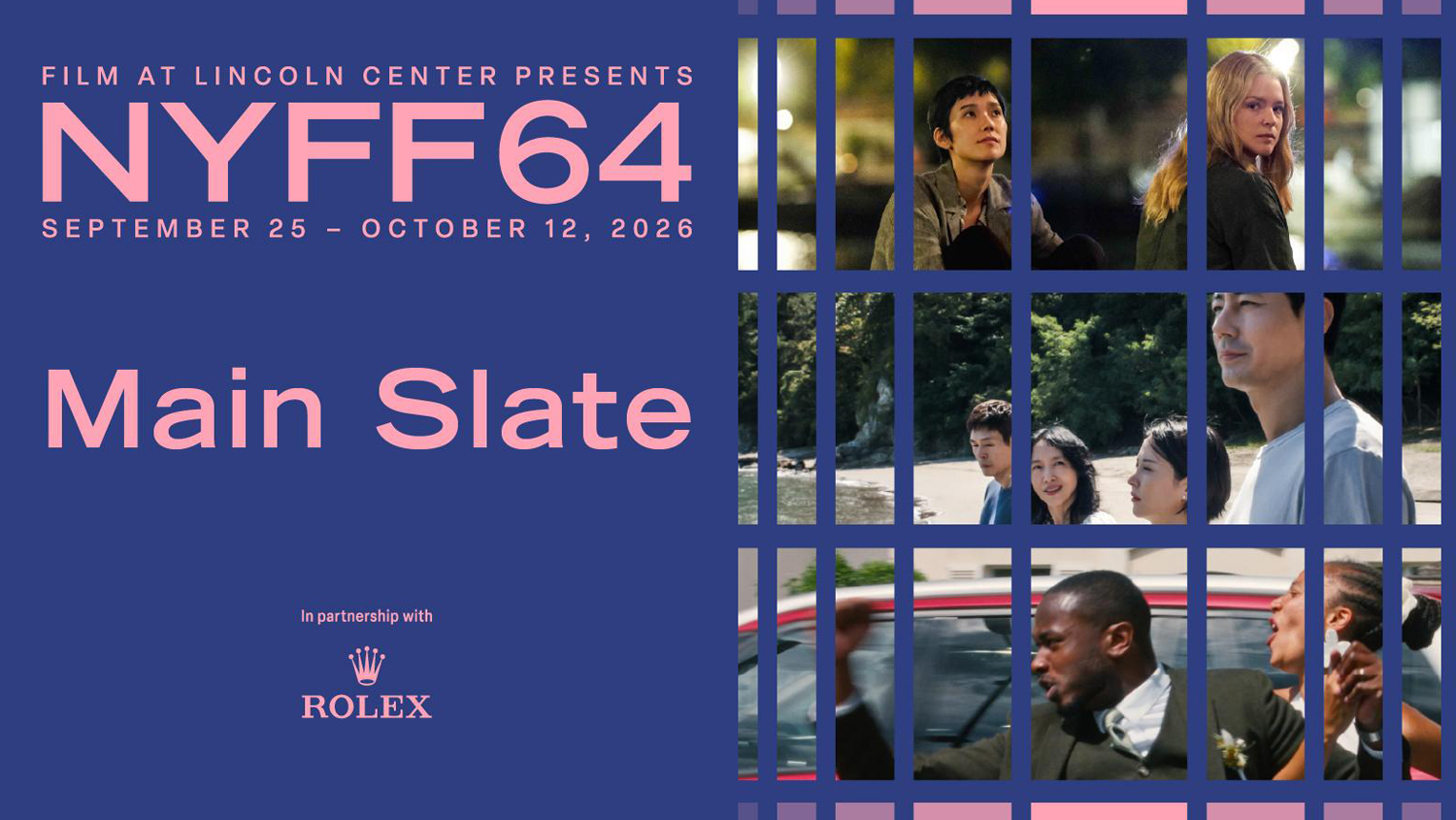 New York Film Festival 2026 unveils main slate