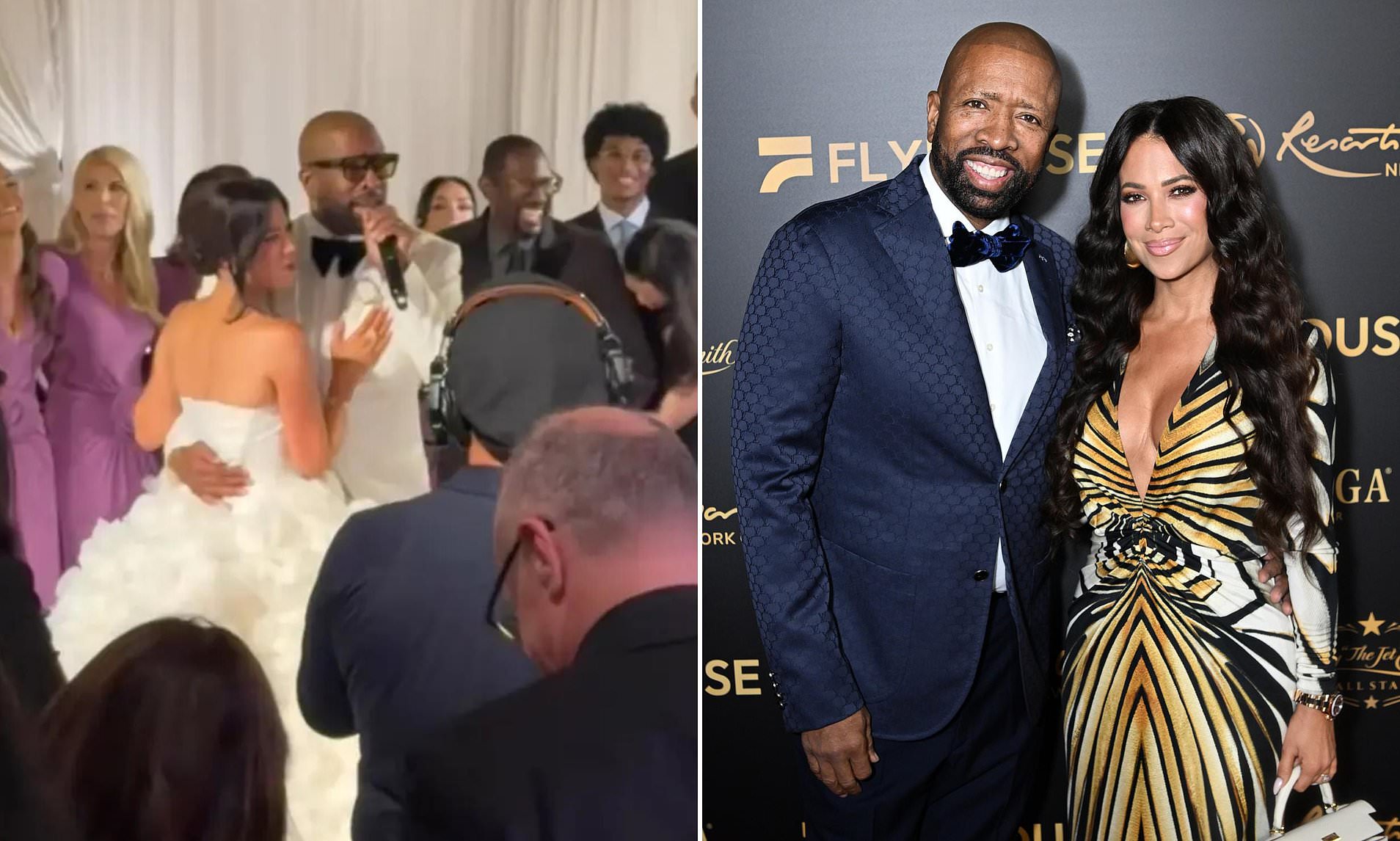Nba Champ And Beloved Tv Analyst Kenny Smith Marries Glamorous Influencer