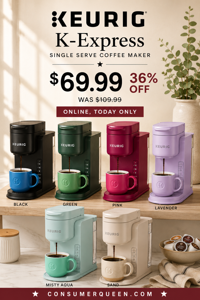 Keurig K-Express coffee maker only $69.99 on Amazon