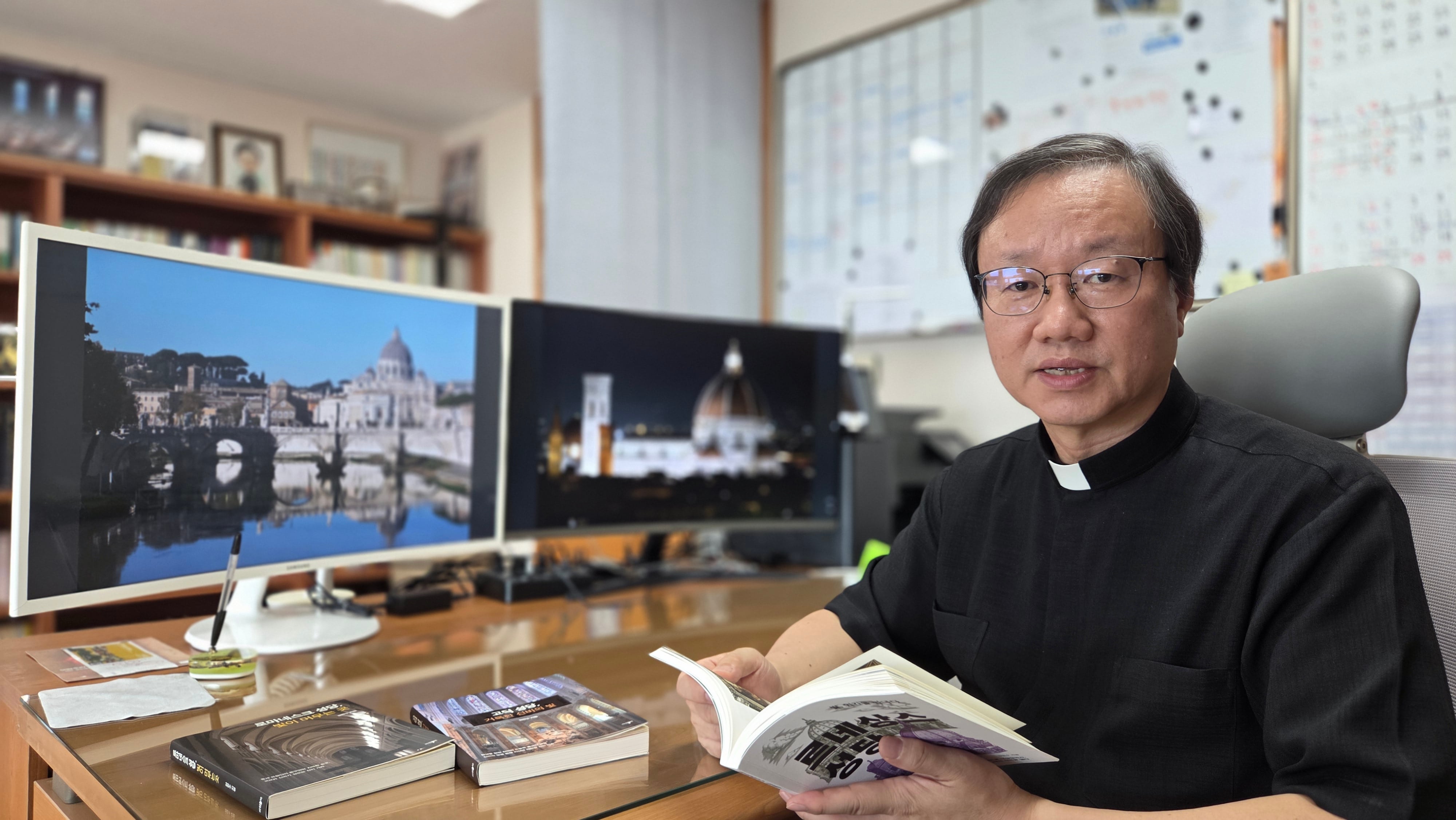 Priest Kang Han Soo Chronicles European Cathedrals In Trilogy