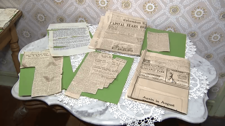 Forgotten time capsule opened in Gahanna