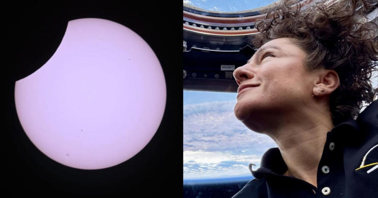August 12 solar eclipse from International Space Station: NASA ...