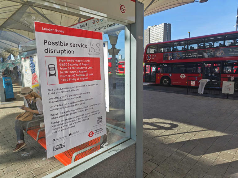 London bus strike begins again after drivers reject deal offer