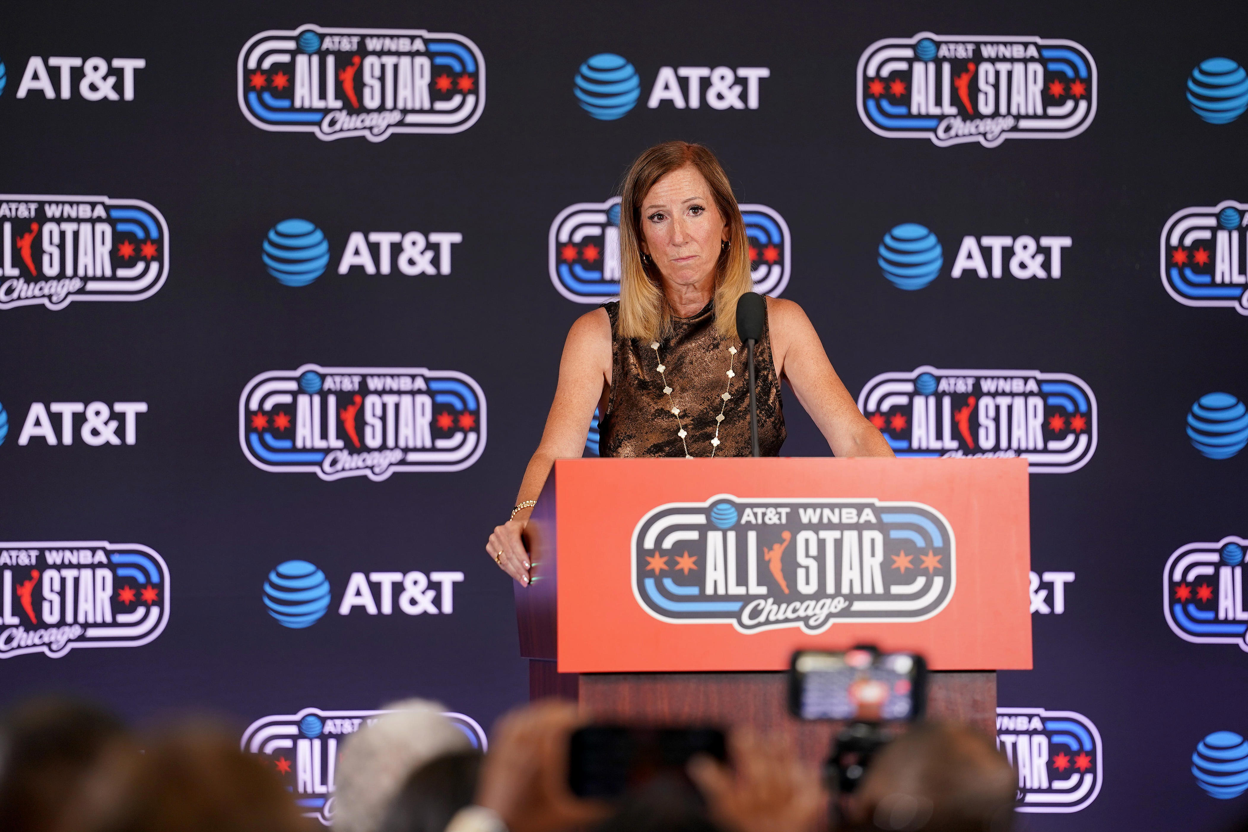Wnba Commissioner Cathy Engelbert Condemns Those Trying To Sow