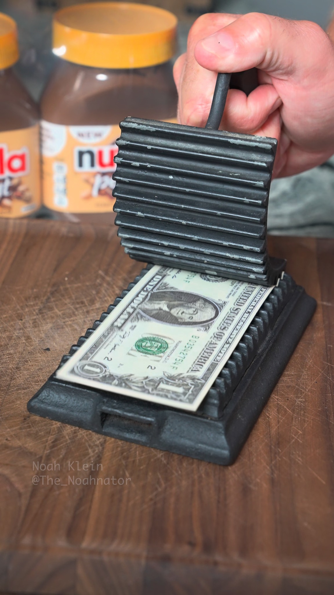 American money vs hand press