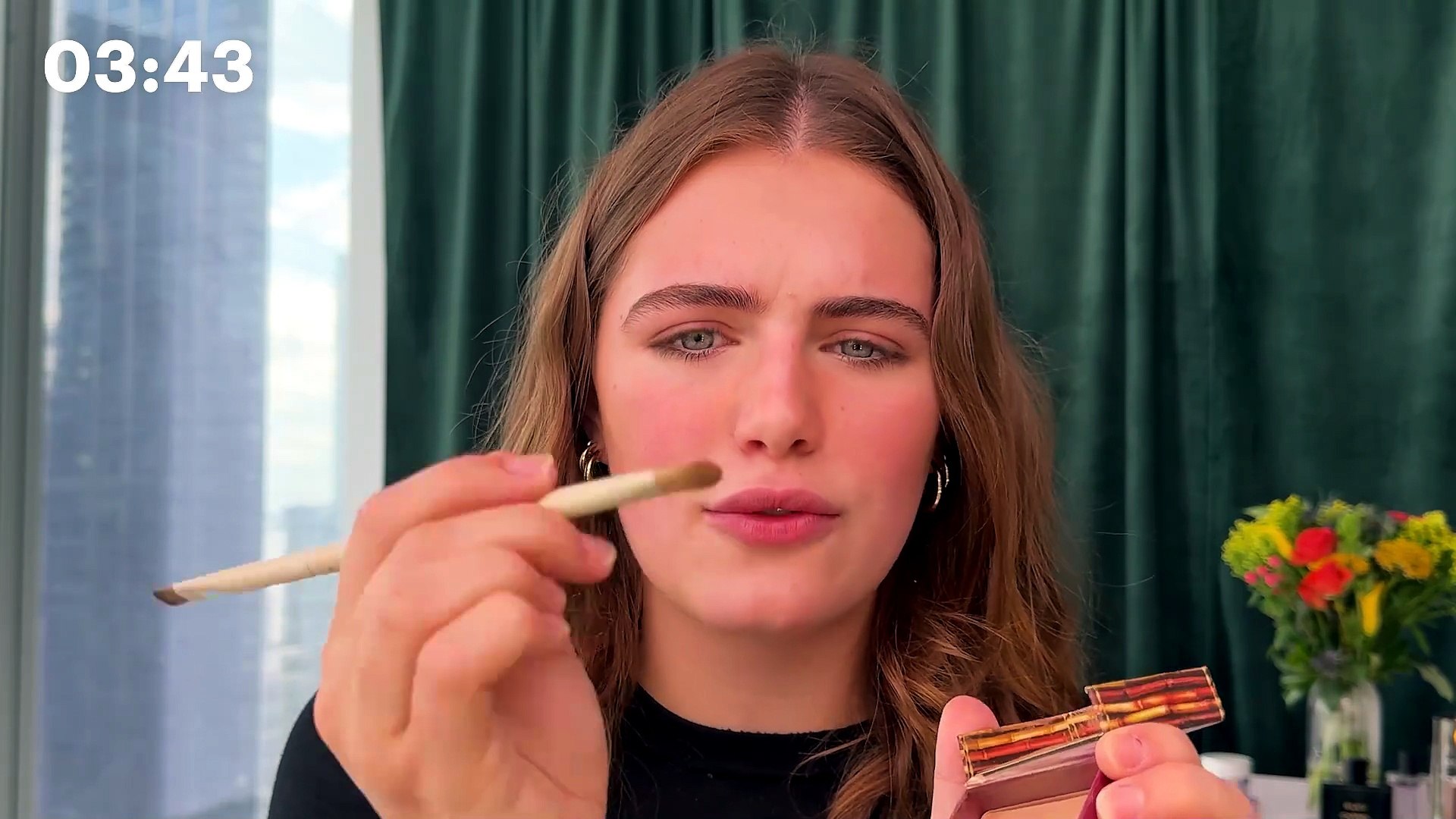Off Campus Star Ella Brights 10 Minute Routine For A Fresh Daytime Look