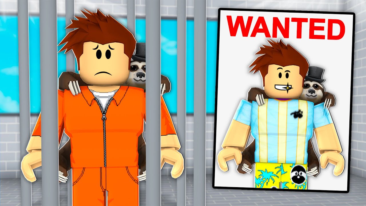 I Got Locked Up In The Secret Bloxburg Prison