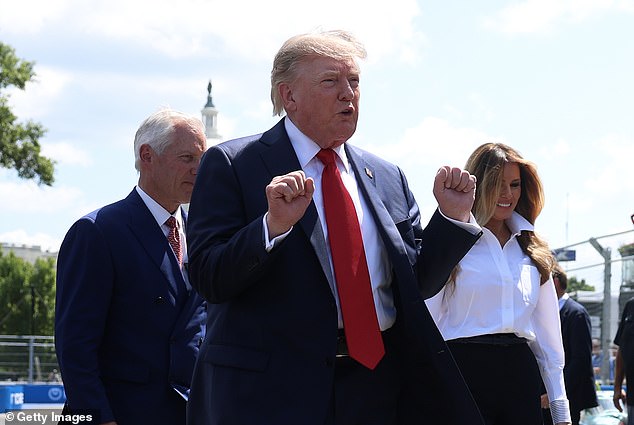 Trump Takes Center Stage As He Performs Honorary Role At Historic