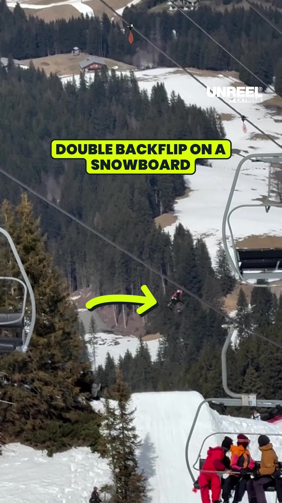 Double backflip snowboard jump in epic slow motion | Freestyle breakdown
