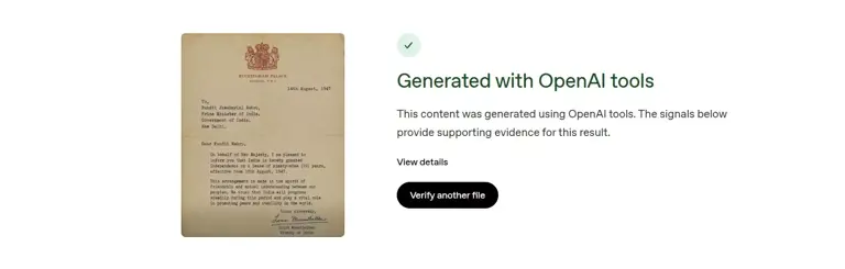 Ai Letter Falsely Claims India Got Independence On 99 Year Lease