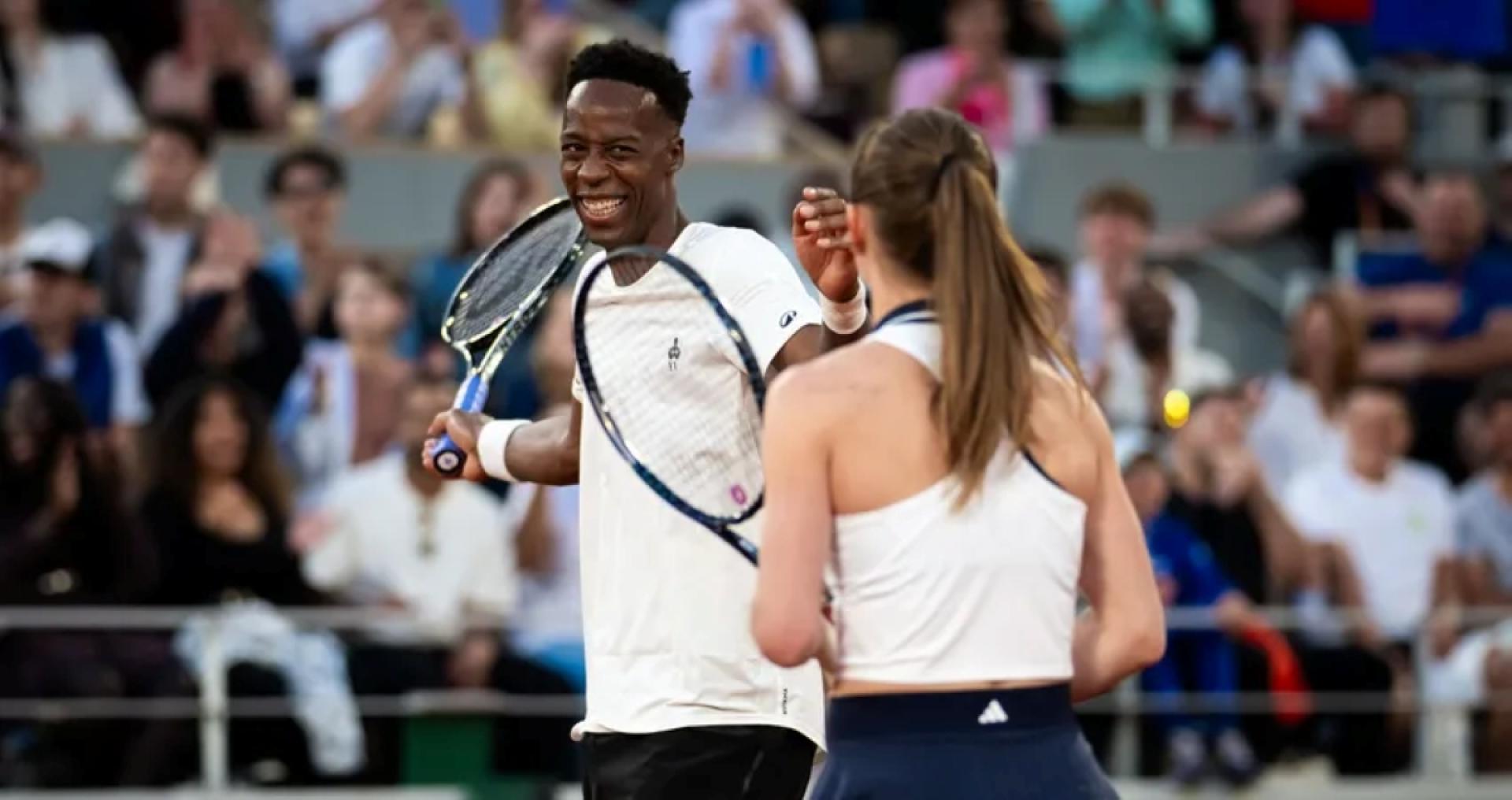 Elina Svitolina Gael Monfils Joke About Early Us Open Mixed Doubles
