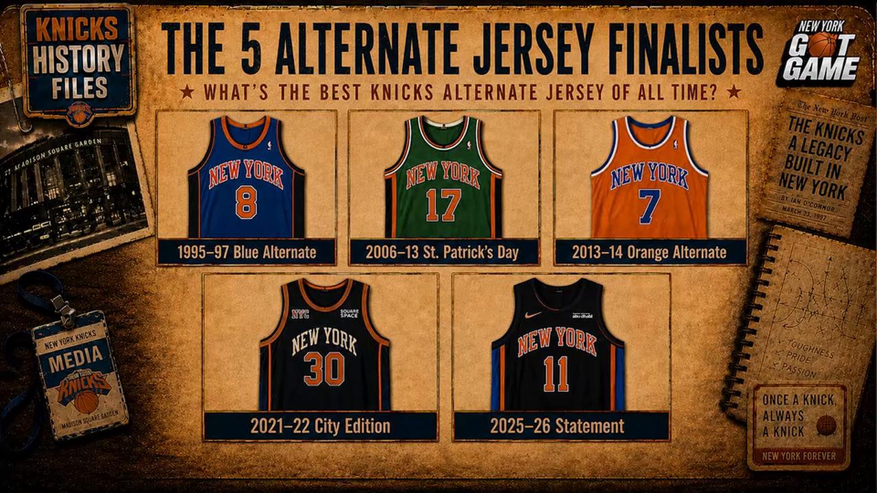 What is the greatest Knicks jersey of all time? | NY Got Game - Knicks ...