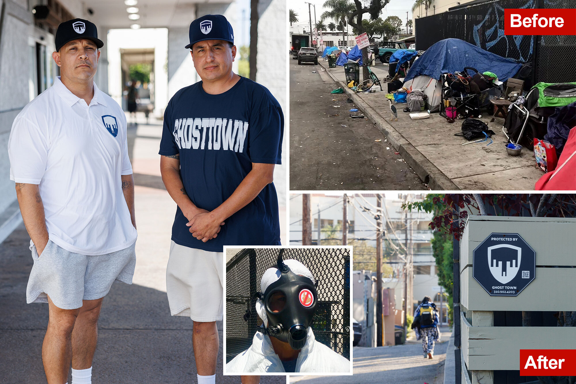Fed-up Venice residents hire ex-gangbangers to take back homeless 'war ...