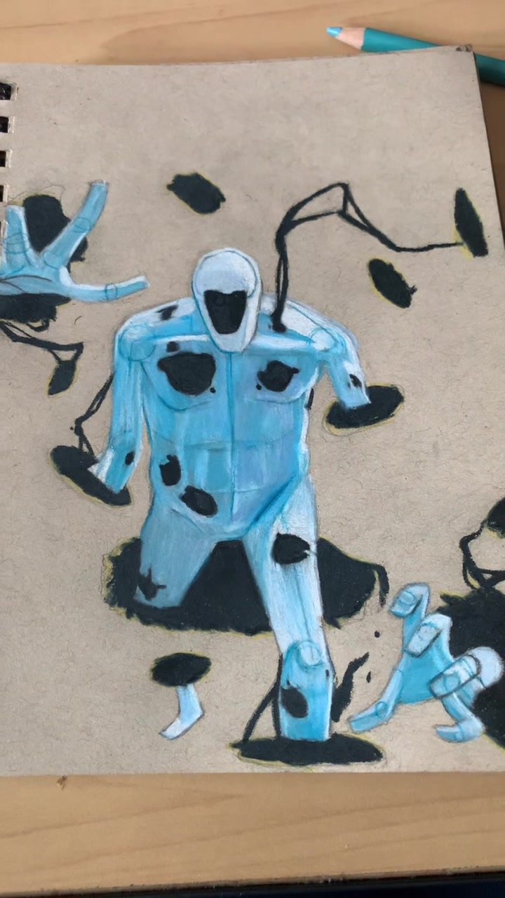 Drawing The Spot From Spider Verse