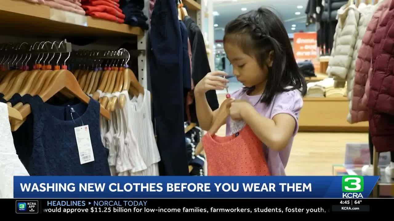 Consumer Reports urges washing new clothes before wearing