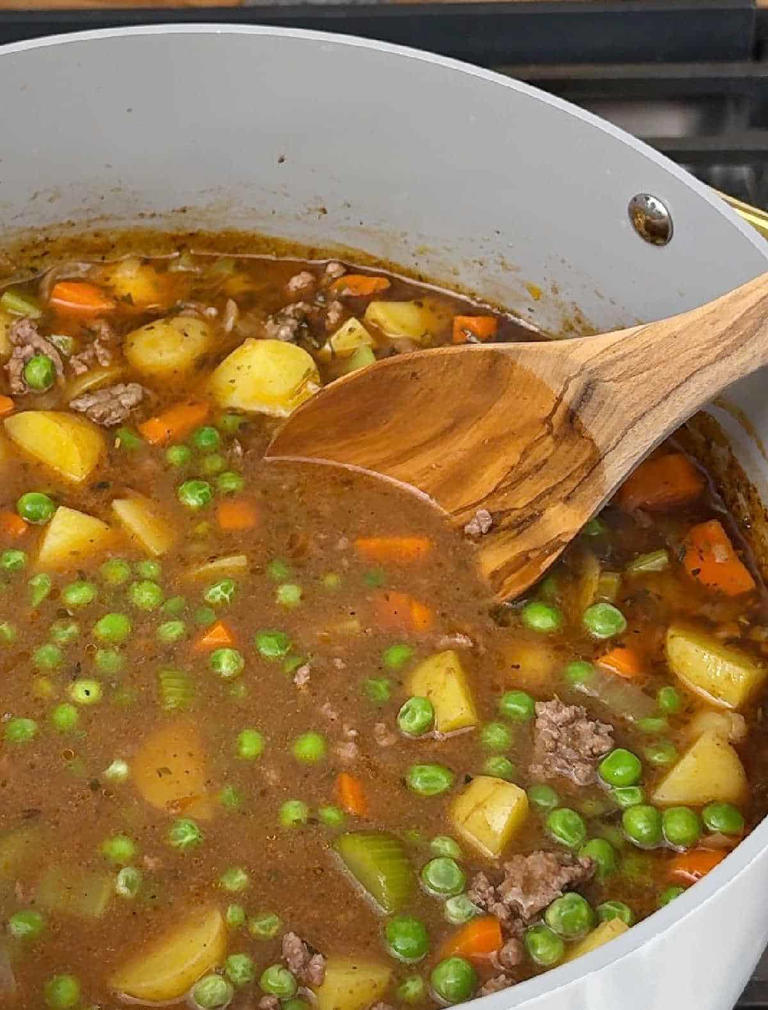 Easy hamburger stew recipe