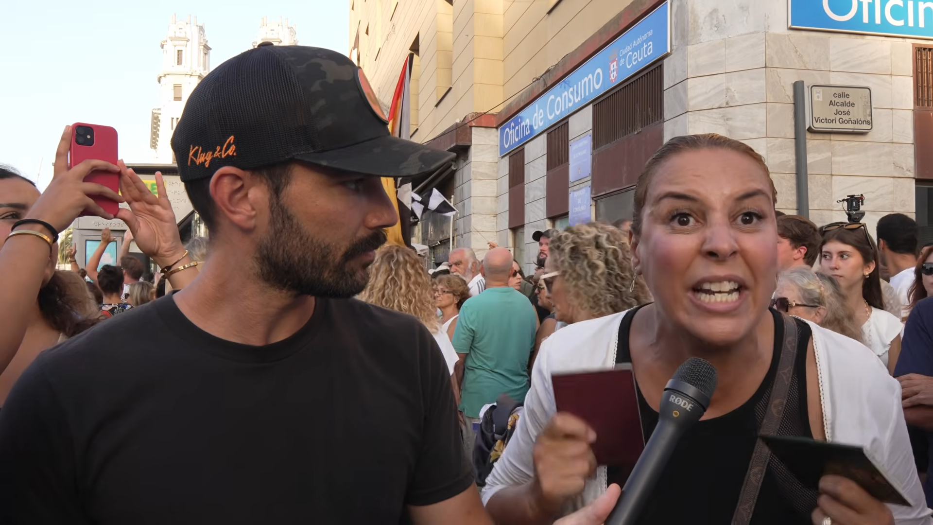 “You were thieves” - Pro-migrant woman throws Spain’s colonial past in ...