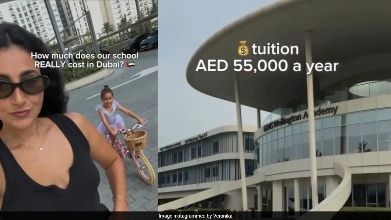 Rs 14 lakh tuition, Rs 3 lakh bus fee: Dubai woman breaks down daughter ...