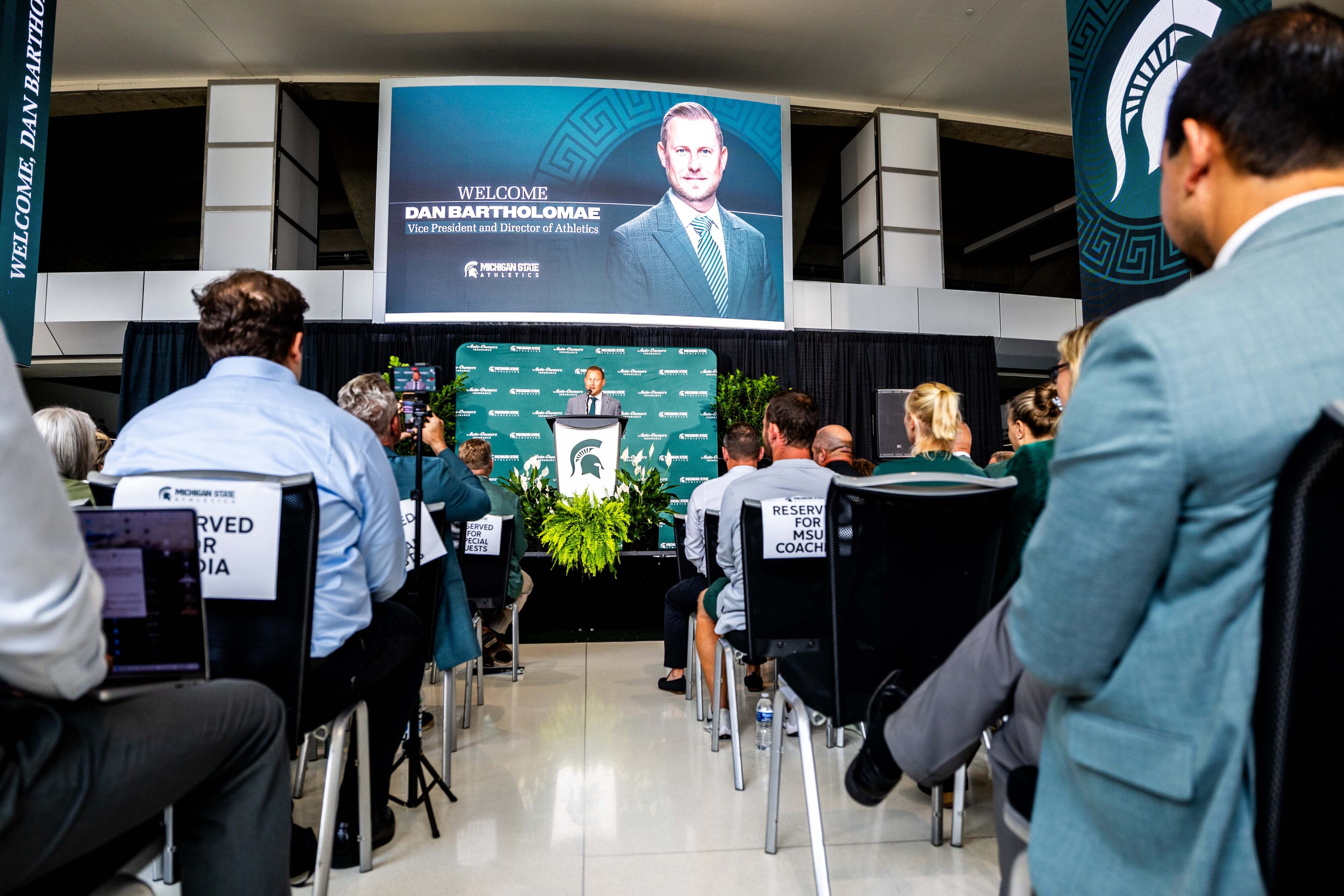Be ready for 'green and white confetti': New MSU AD outlines vision for ...