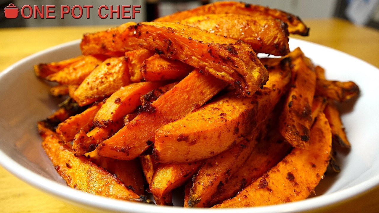 Oven baked sweet potato fries recipe