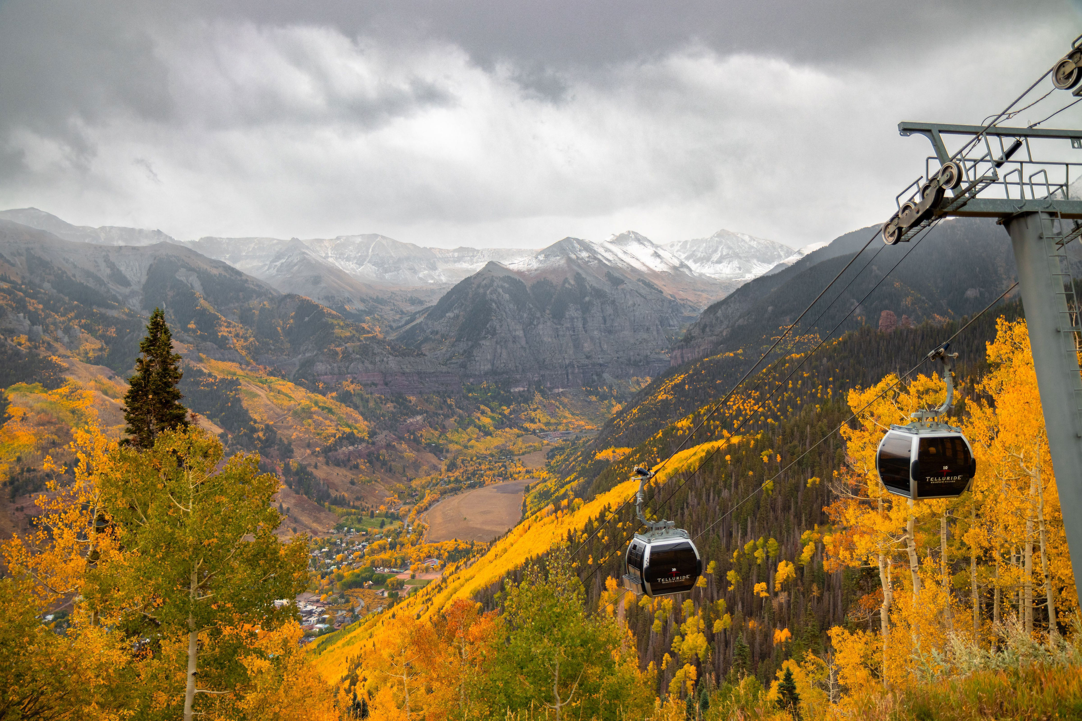 This fall, leaf peep from a gondola, helicopter, or tree house