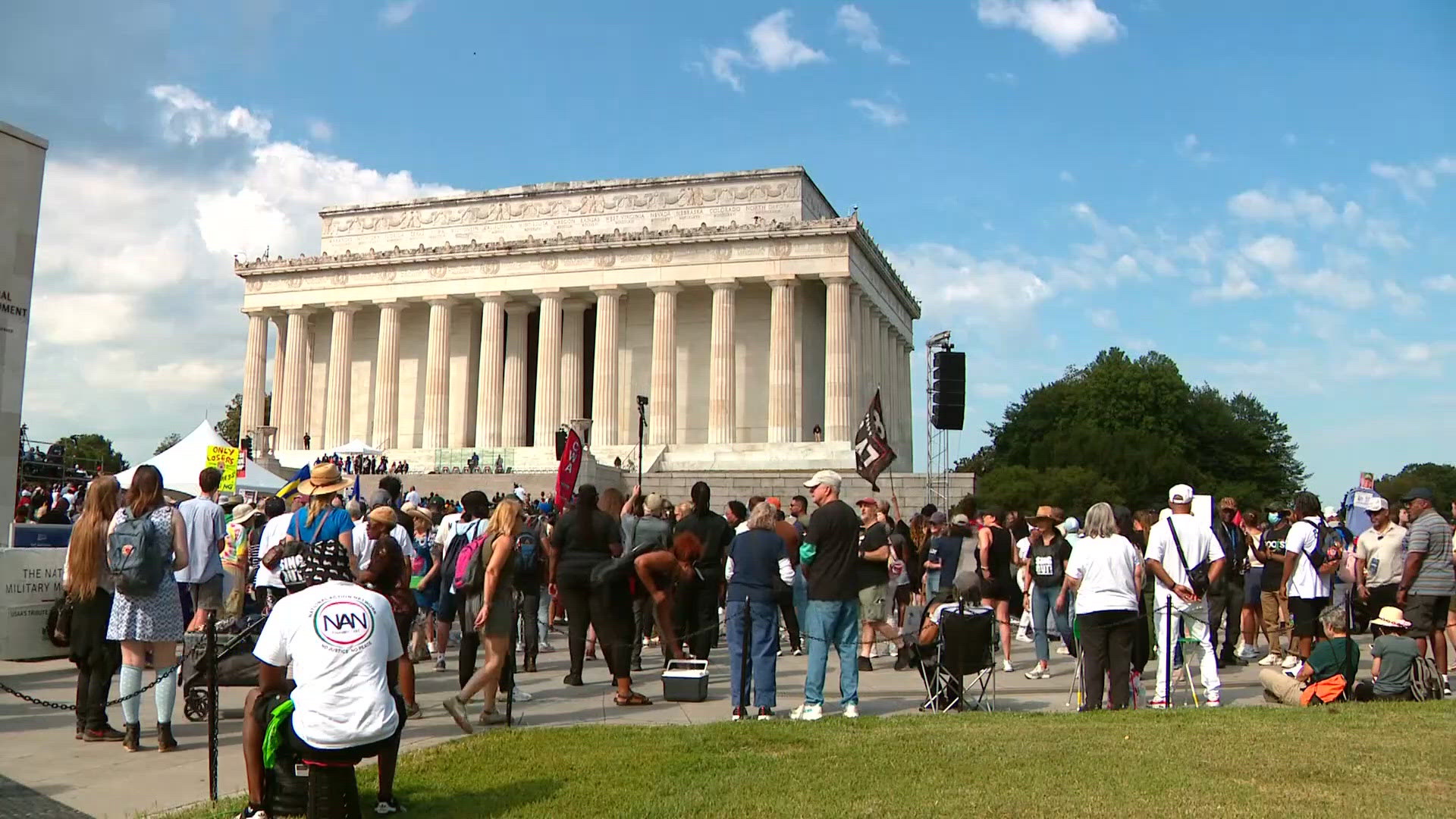 Thousands gather in DC 63 years after March on Washington