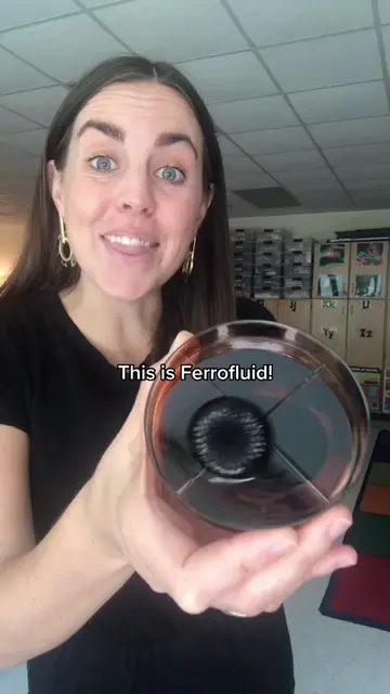 NASA ferrofluid shows magnetic fields in this classroom experiment