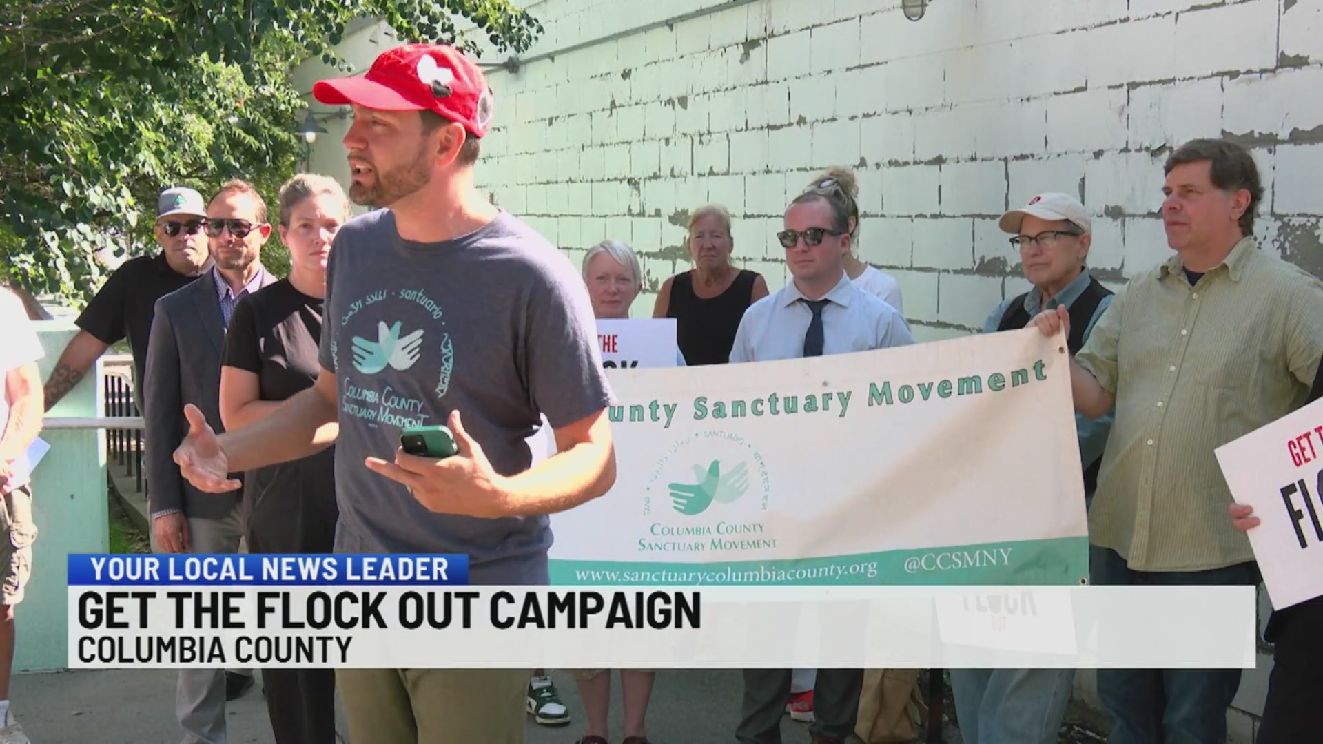 Columbia County community members launch Get the Flock Out campaign