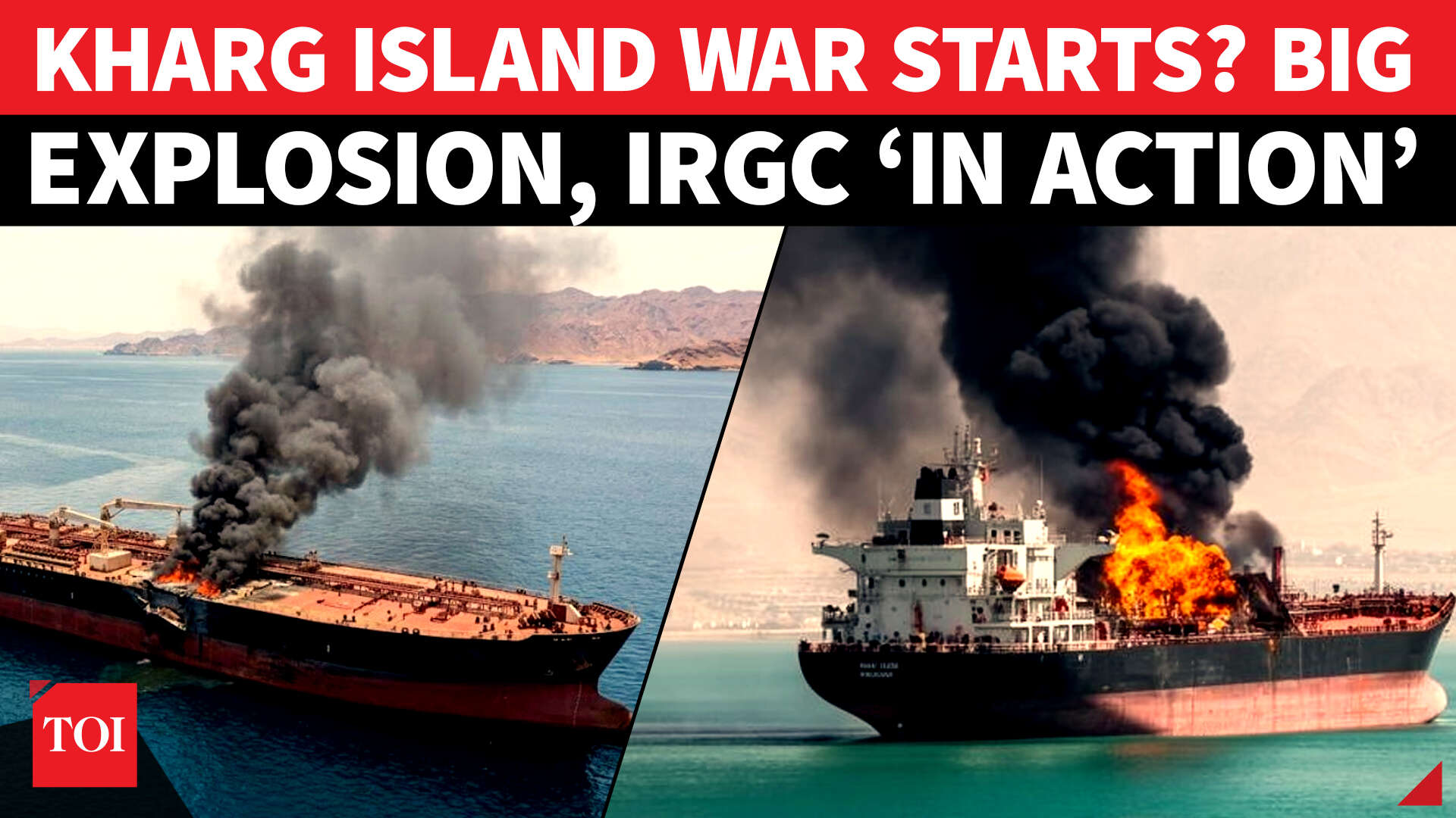 Breaking: US begins invasion of Iran's Kharg Island? Missile hits oil ...