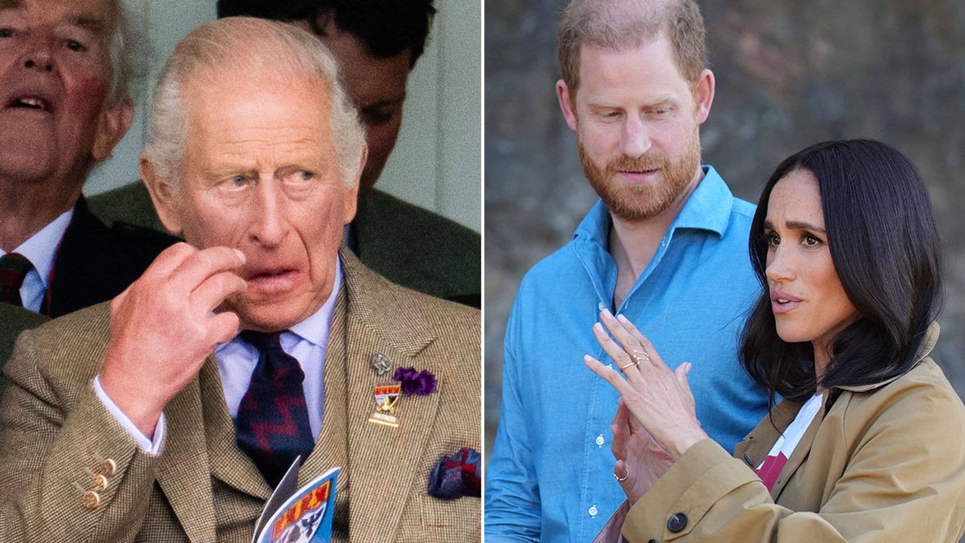 King Charles Clarifies Prince Harry And Meghan Markles Royal Status In