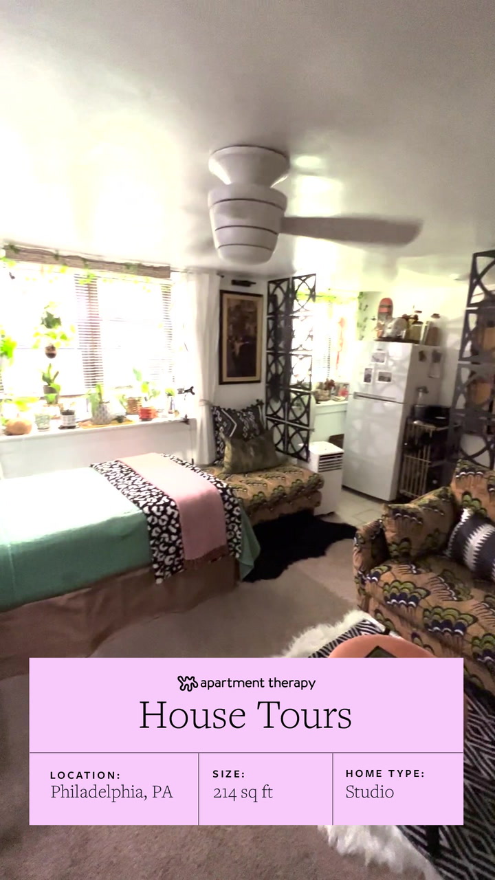 Crystal Wyatts 214 Square Foot Philadelphia Apartment