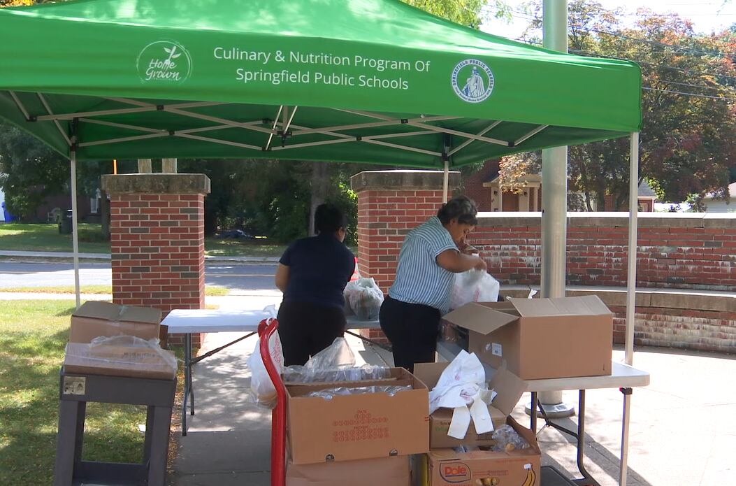 Springfield Schools Continue To Hand Out Meals During Week Long Closure