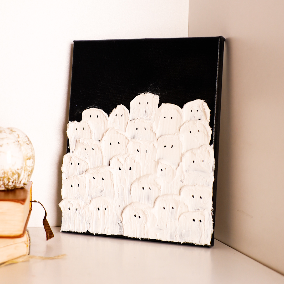 Create hauntingly beautiful ghost art at home👻🖌️