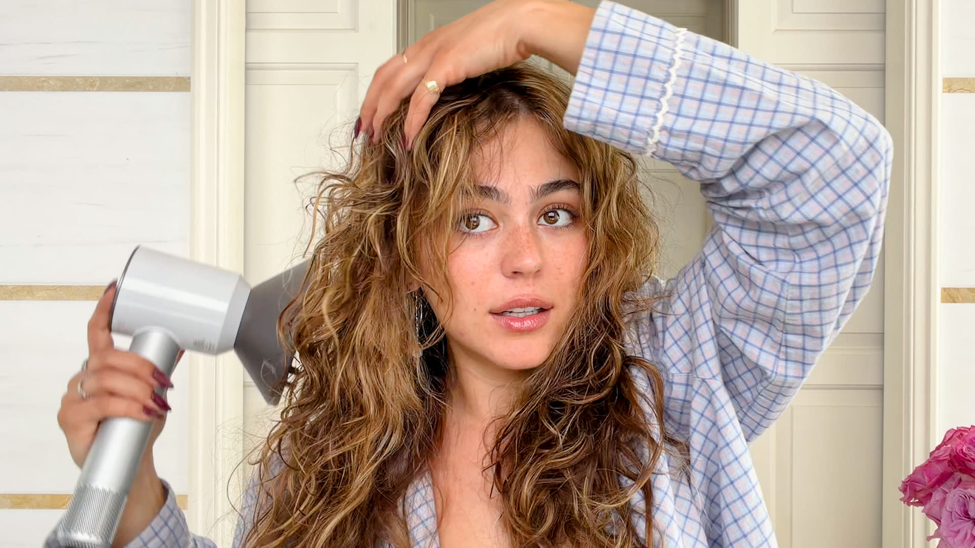 Off Campus star Mika Abdalla’s refreshing curly hair routine