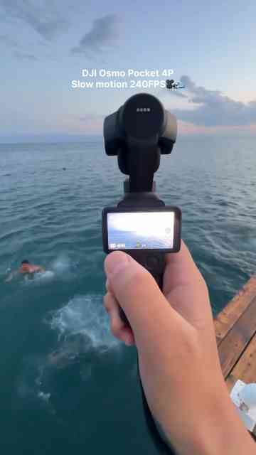 High frame rate slow motion ocean dives with DJI Osmo Pocket