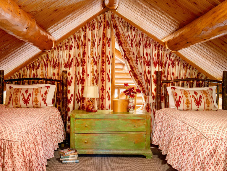 This Jackson Hole log cabin is making western style feel fresh again