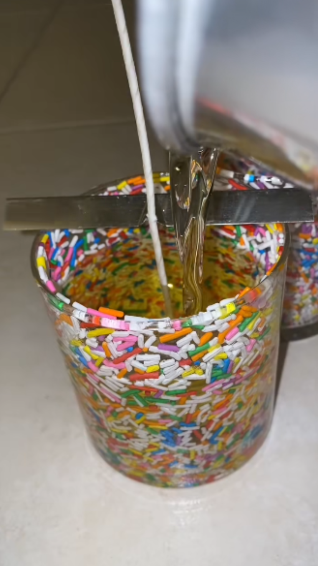 Birthday cake candle making ASMR tutorial