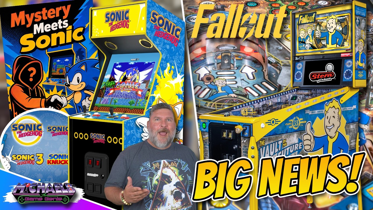 Fallout Stern pinball announced and Arcade1Up Sonic the Hedgehog has a ...
