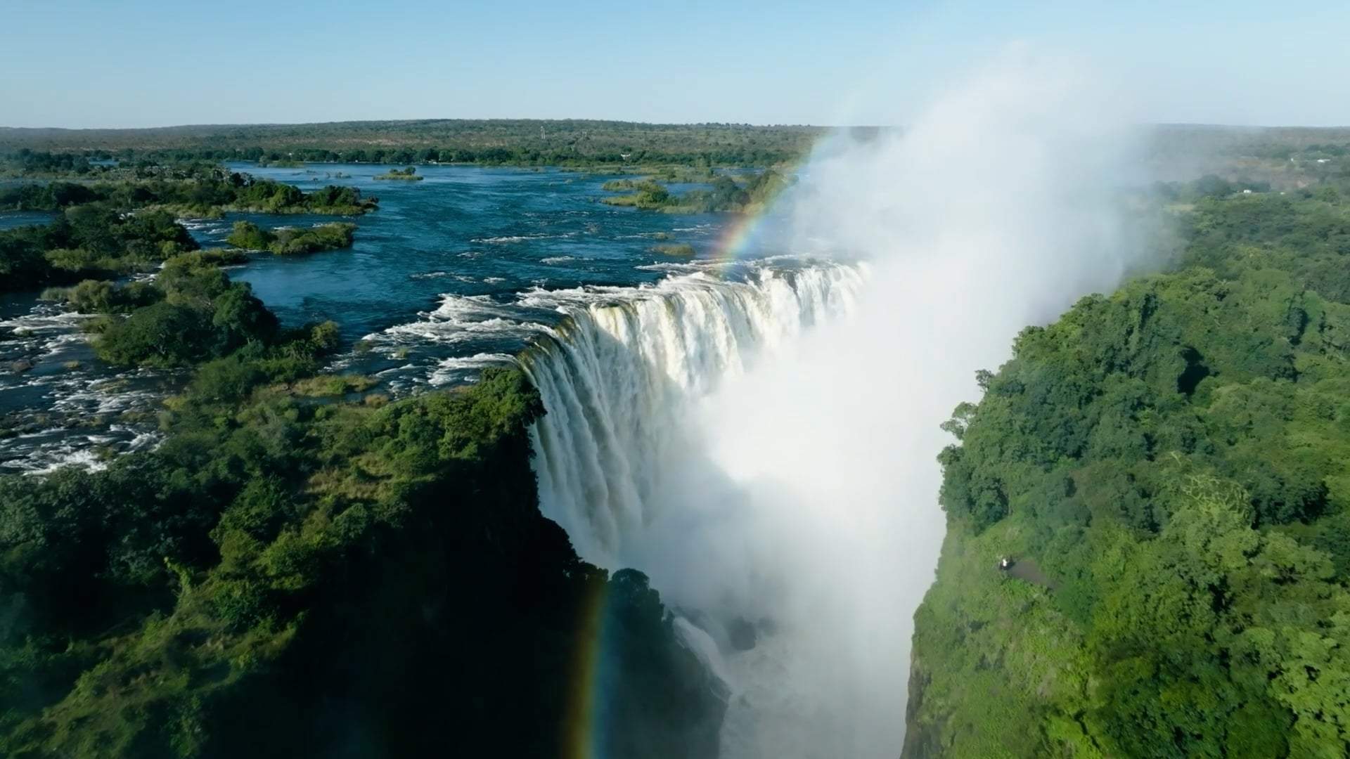 6 of the world's most spectacular waterfalls from above
