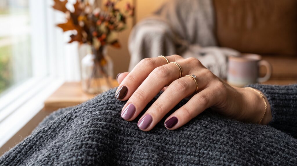 The nail colors and shapes set to take over this fall