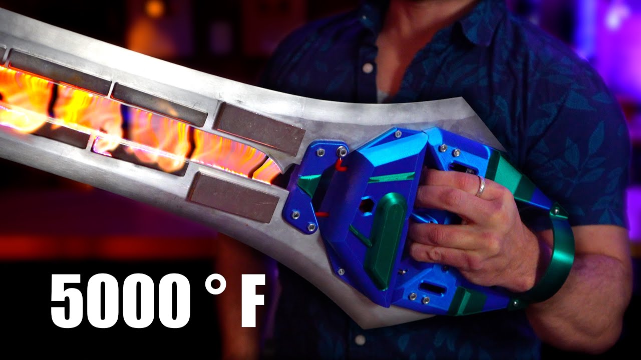 I built the world's first plasma sword