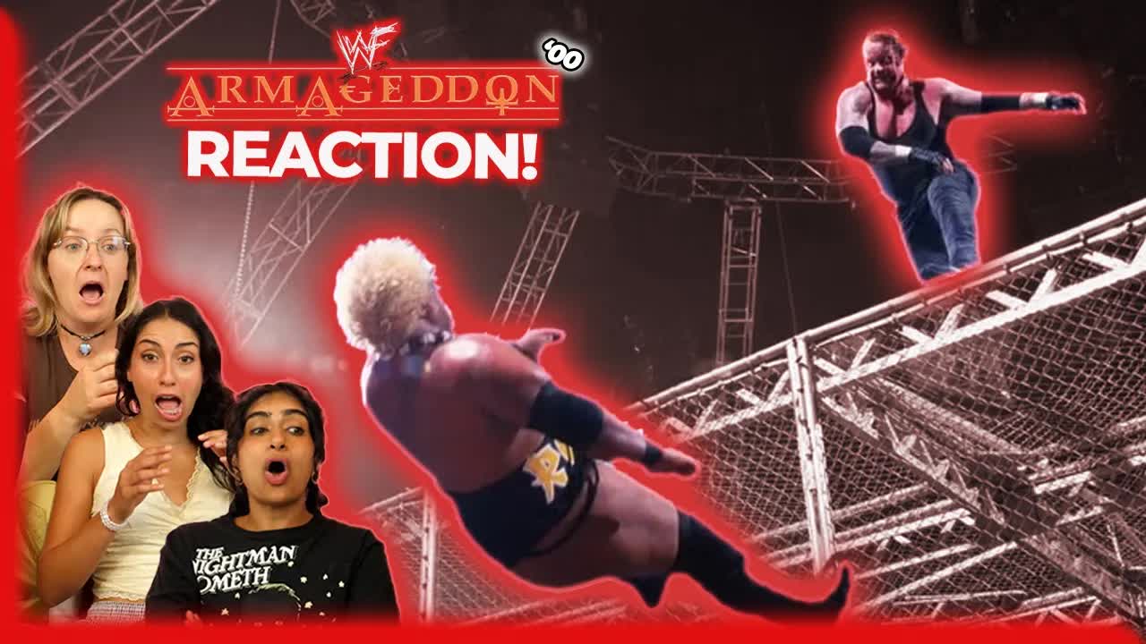 We Dont Know What 316 Means Girls React To Wwf Armageddon 2000 6