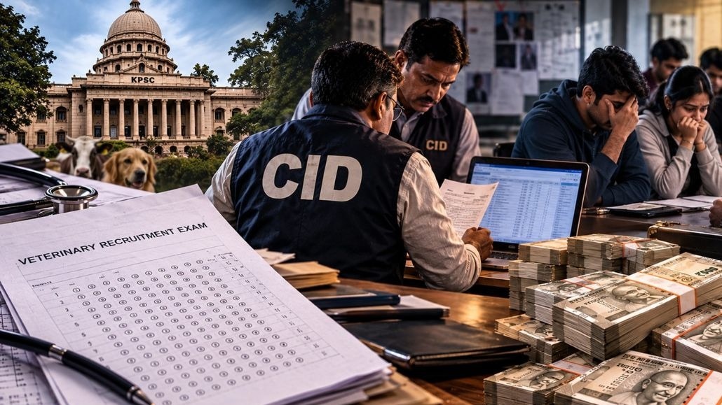 KPSC exam scam: 40 candidates questioned as CID traces Rs 92 lakh money ...