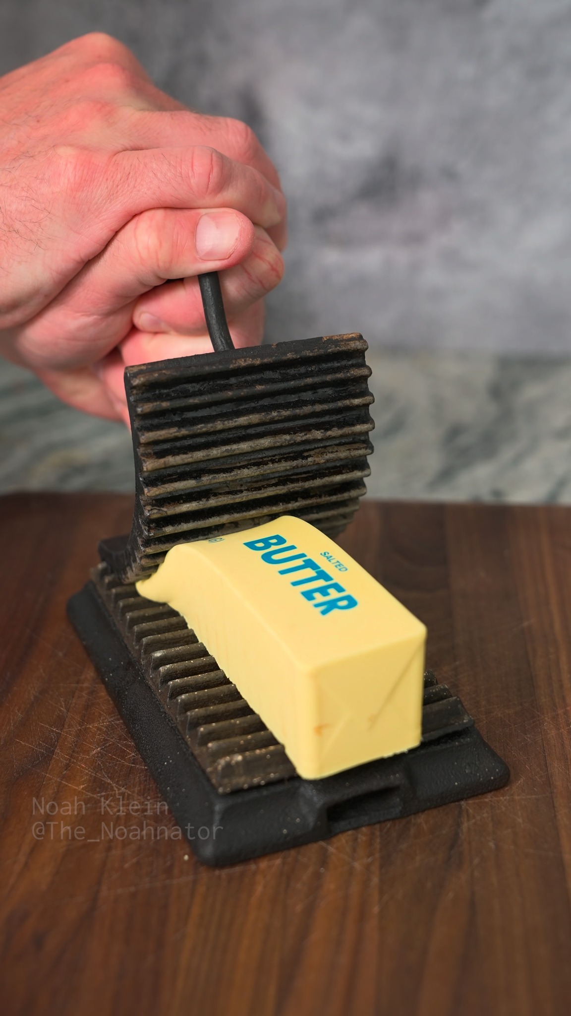 Soft butter vs hand press ASMR