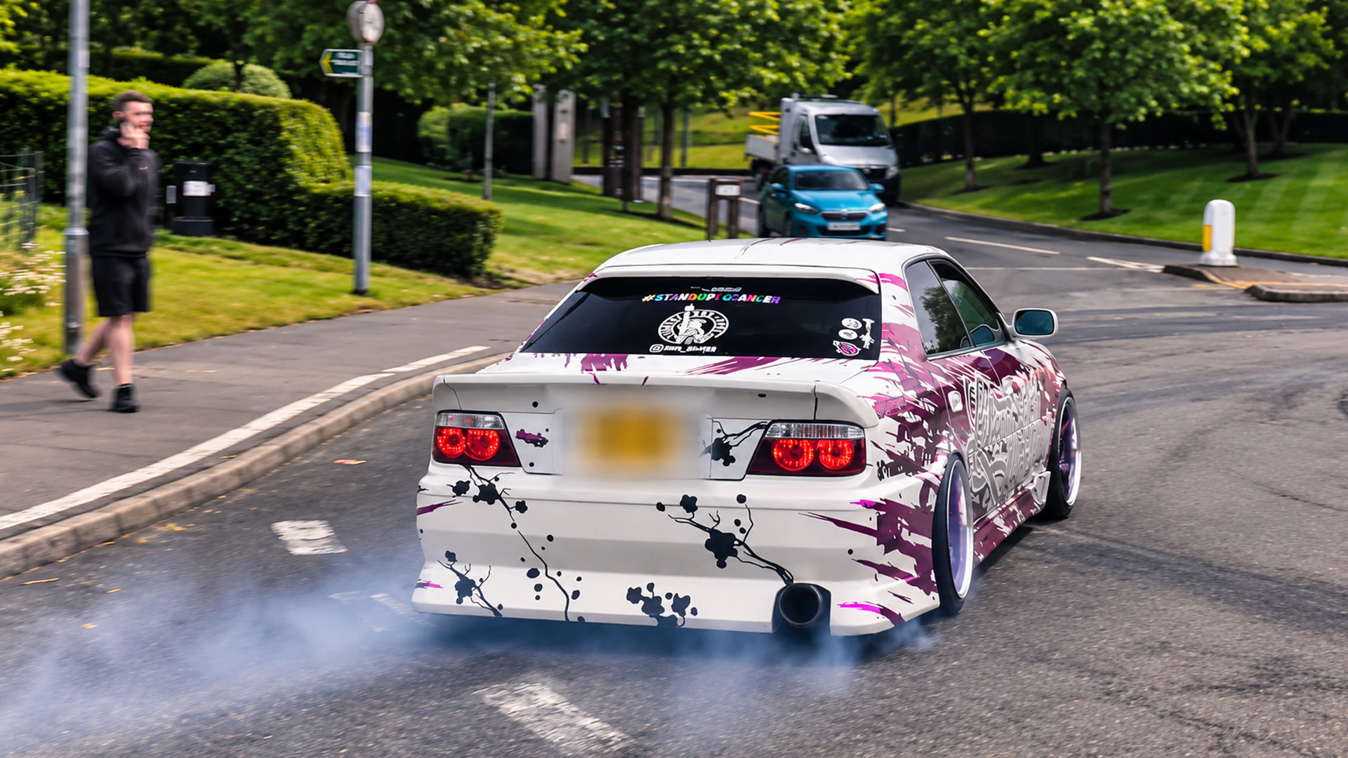 Modified Soarer gets sideways on its way into Players Classic